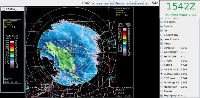 Le point sur le nouveau radar du Mont-Apica - MétéoChicoutimi
