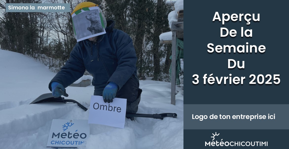 Aperçu de la semaine du 3 février 25 - MétéoChicoutimi